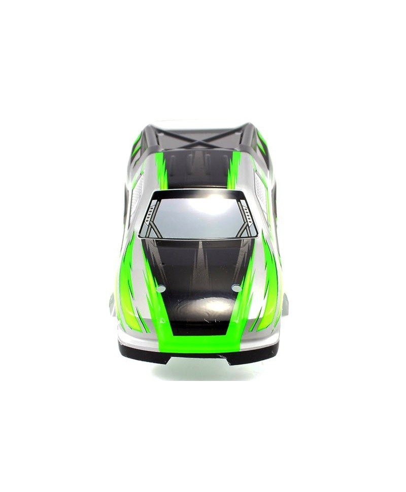 Carrosserie FTX SURGE TRUGGY peinte (NOIR/VERT)