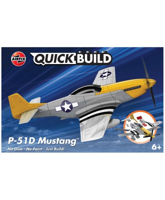 AIRFIX QUICKBUILD P-51D Mustang J6016