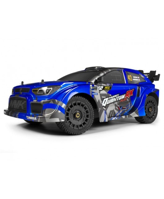 MAVERICK QUANTUM RX RALLY FLUX 1/8 4WD 2,4Ghz RTR BLEU