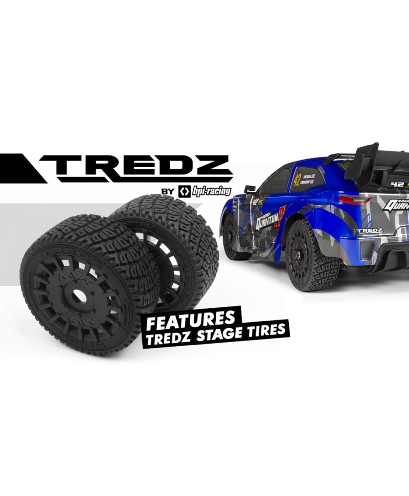 MAVERICK QUANTUM RX RALLY FLUX 1/8 4WD 2,4Ghz RTR BLEU