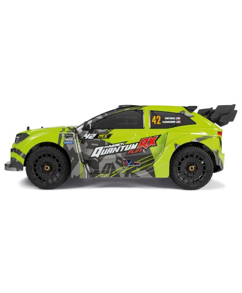 MAVERICK QUANTUM RX RALLY FLUX 1/8 4WD 2,4Ghz RTR FLUO