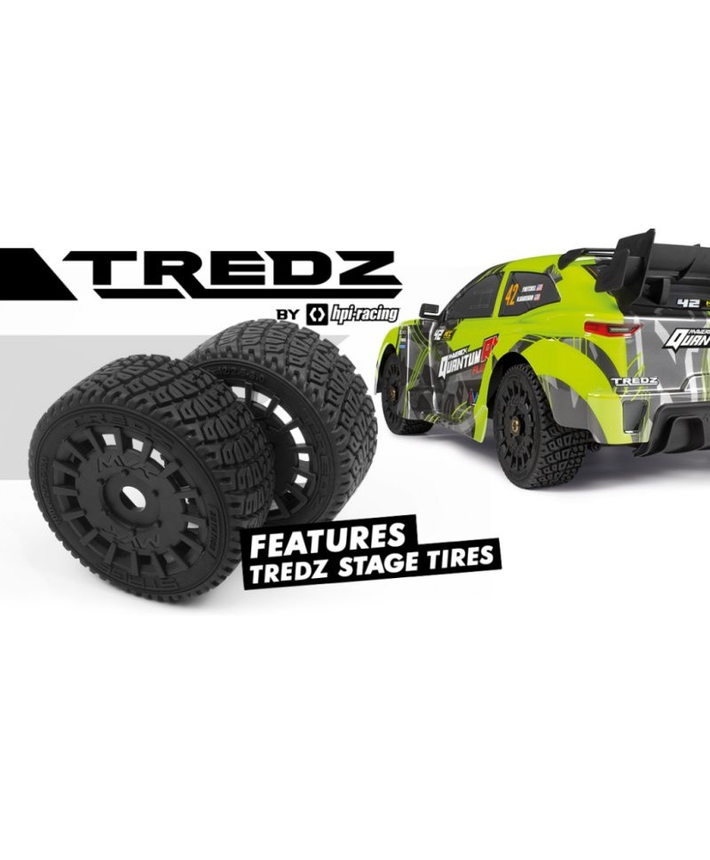 MAVERICK QUANTUM RX RALLY FLUX 1/8 4WD 2,4Ghz RTR FLUO