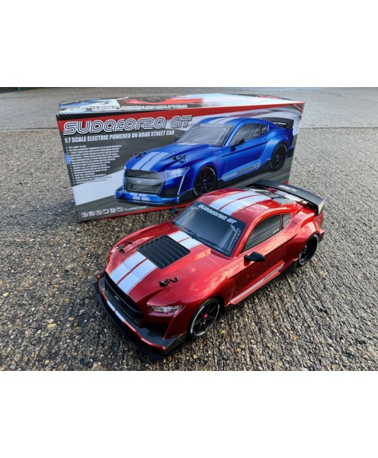 FTX SUPAFORZA GT ROUGE 1/7 BRUSHLESS version 6S RTR FTX5494R