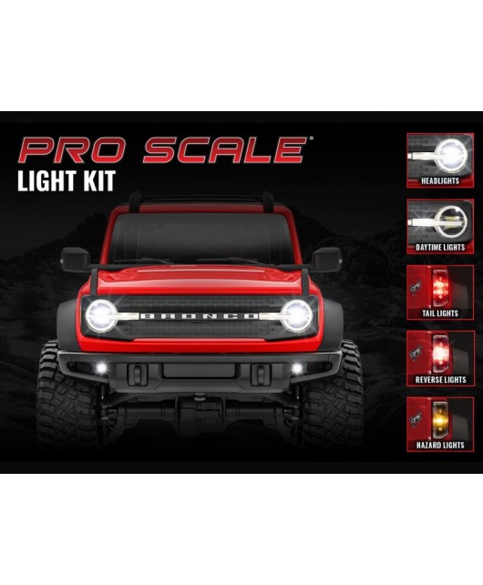 TRAXXAS Kit complet LED + TRX-4M FORD BRONCO 9783