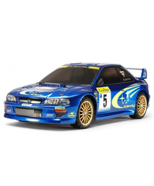 TAMIYA LOT COMPLET RC SUBARU IMPREZA WRC 1999 KIT TT-02 58631L