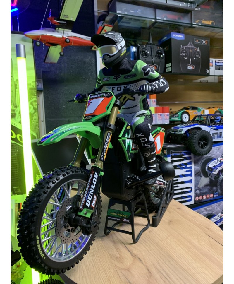 MOTO RC LOSI PROMOTO-MX PRO CIRCUIT RTR 1/4 VERT LOS06002