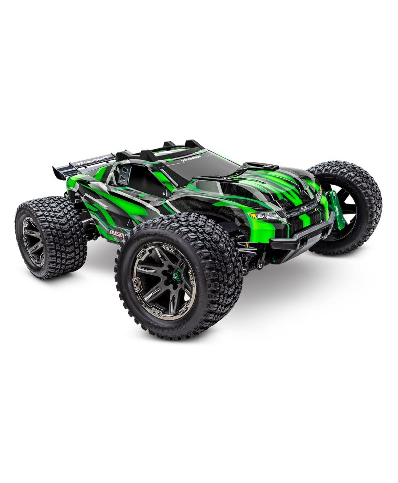 RUSTLER ULTIMATE EDITION VERT 4WD VXL, VITESSE 95KM/H (COMBO MODELISME ...