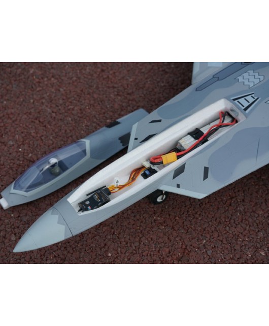 XFLY F-22 RAPTOR TWIN 40MM 702MM PNP XF117P