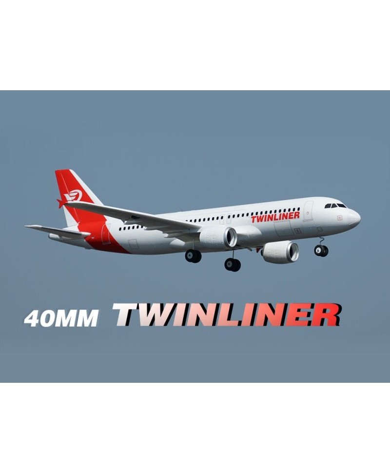 XFLY TWINLINER TWIN 40MM 1010MM PNP avec decals pré-appliquées XF118PR