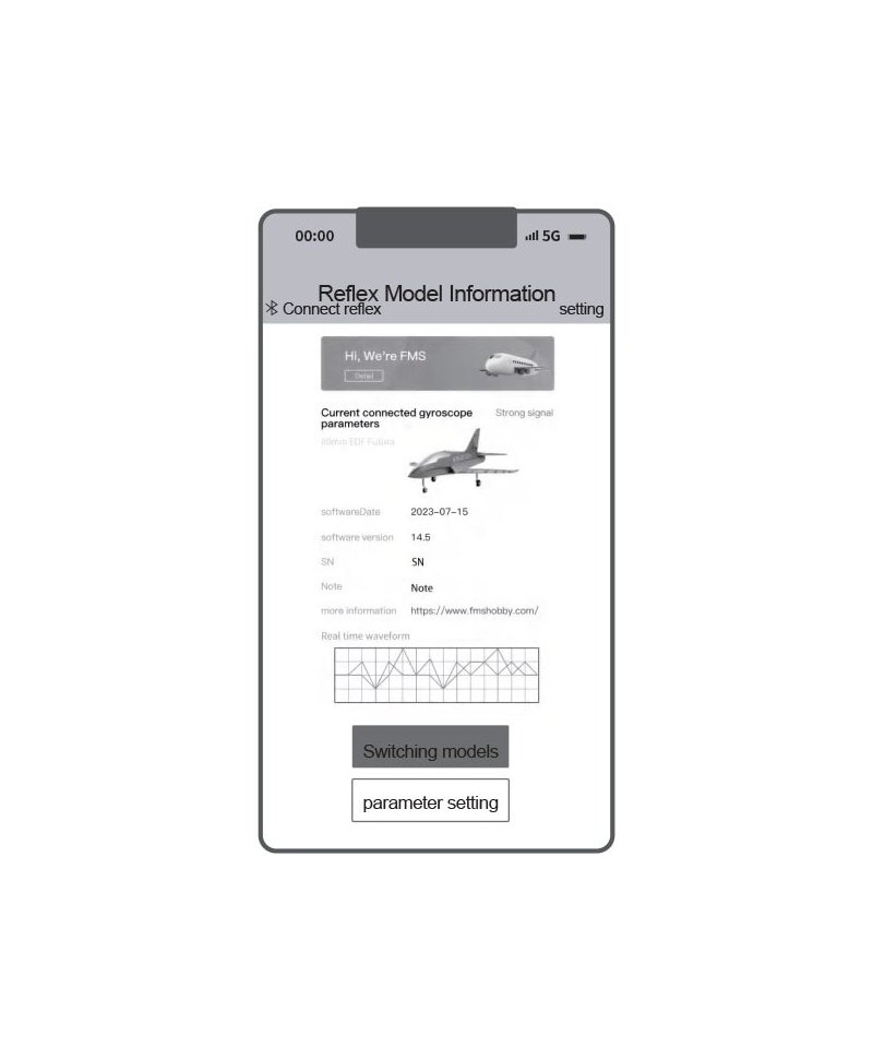 Gyro FMS Reflex V3 Flight Controller FMSREF002