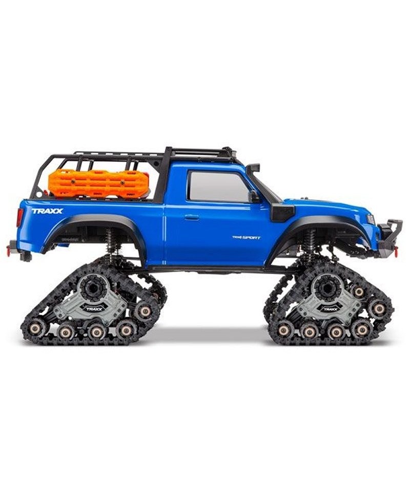 TRX-4 TRAXX BLEU 1/10 4WD WIRELESS ID TRAXXAS 82034-4-BLUE