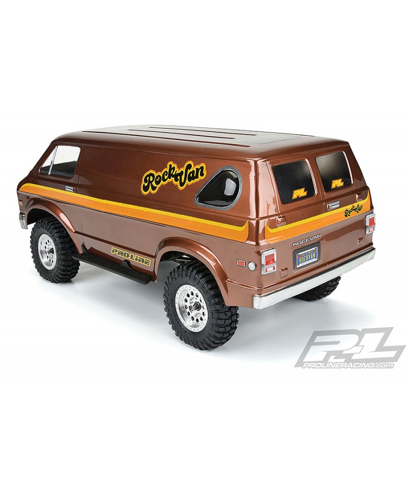 Carrosserie PROLINE '70S ROCK VAN CLEAR BODY non peinte PL3552-00