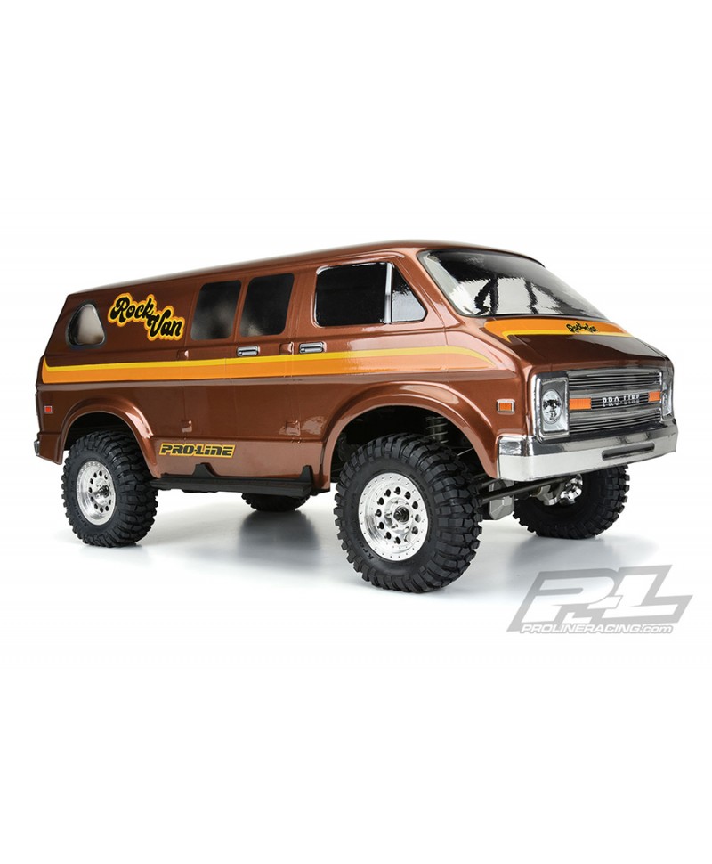 Carrosserie PROLINE '70S ROCK VAN CLEAR BODY non peinte PL3552-00