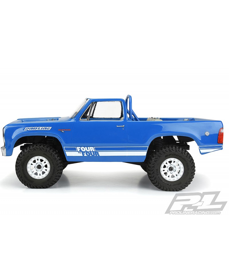 Carrosserie PROLINE 1977 DODGE RAMCHARGER CLEAR BODY non peinte PL3525-00