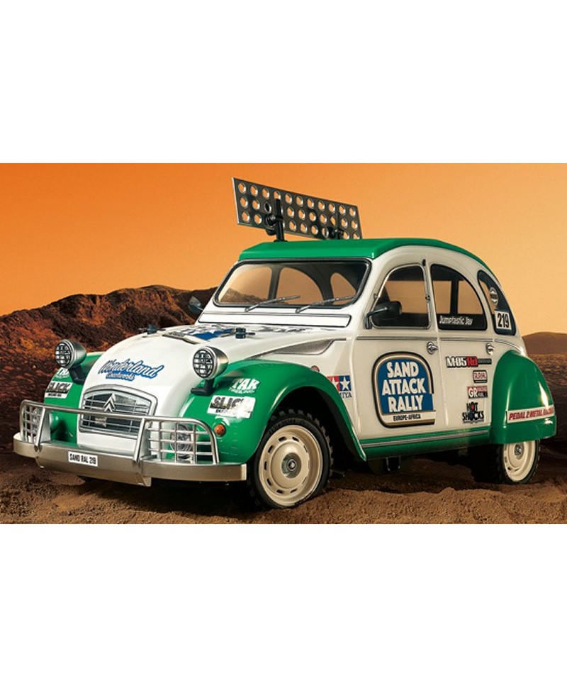 TAMIYA Citroën 2CV Rally 1/10 2WD A CONSTRUIRE 58670